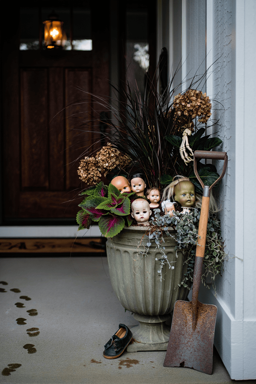 24 Halloween Planter Ideas to Spook Up Your Porch and Garden Get ...
