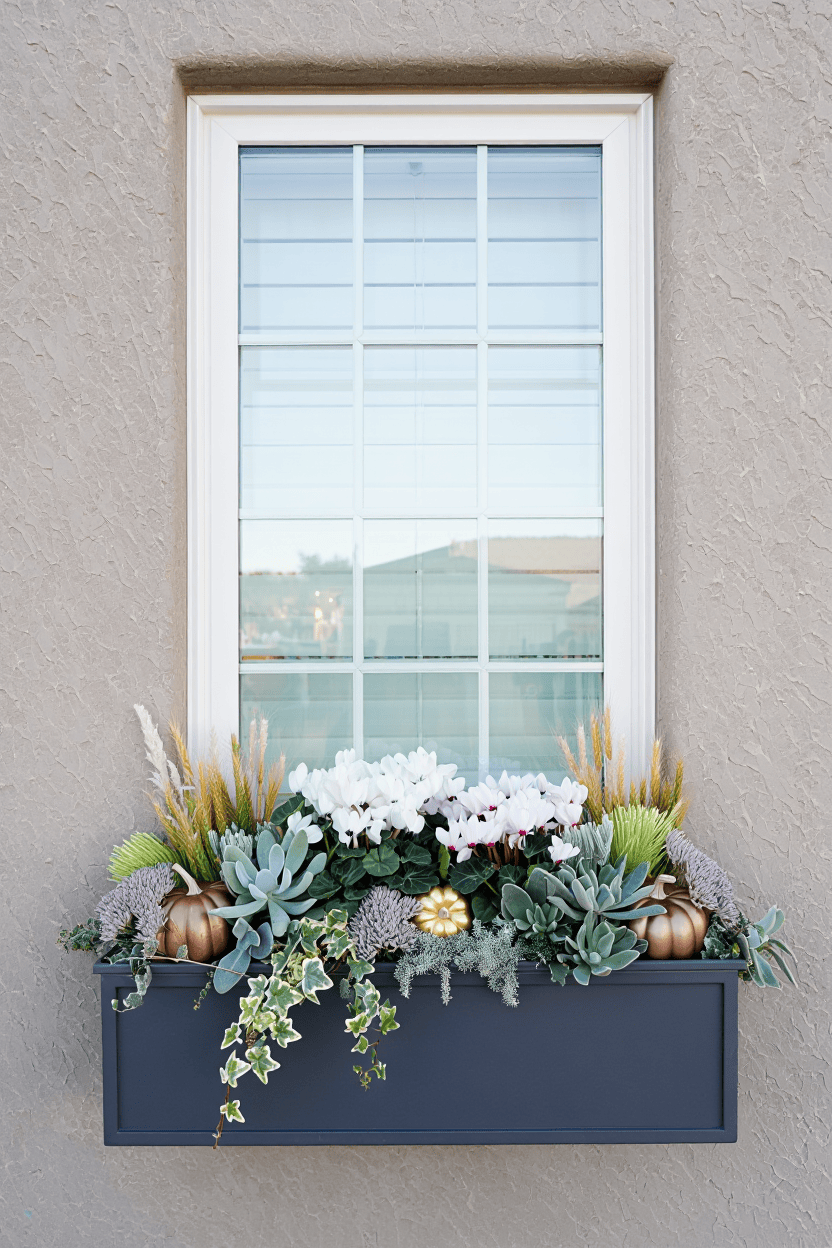 25 Creative Fall Window Box Ideas to Refresh Your Home From September ...