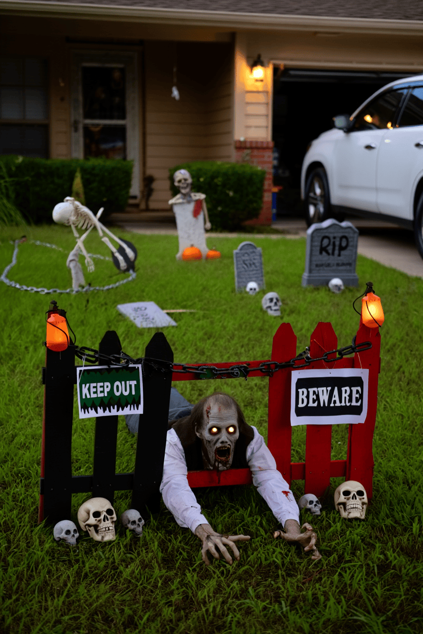 38 DIY Front Yard Halloween Decorations That Are Seriously Next-Level